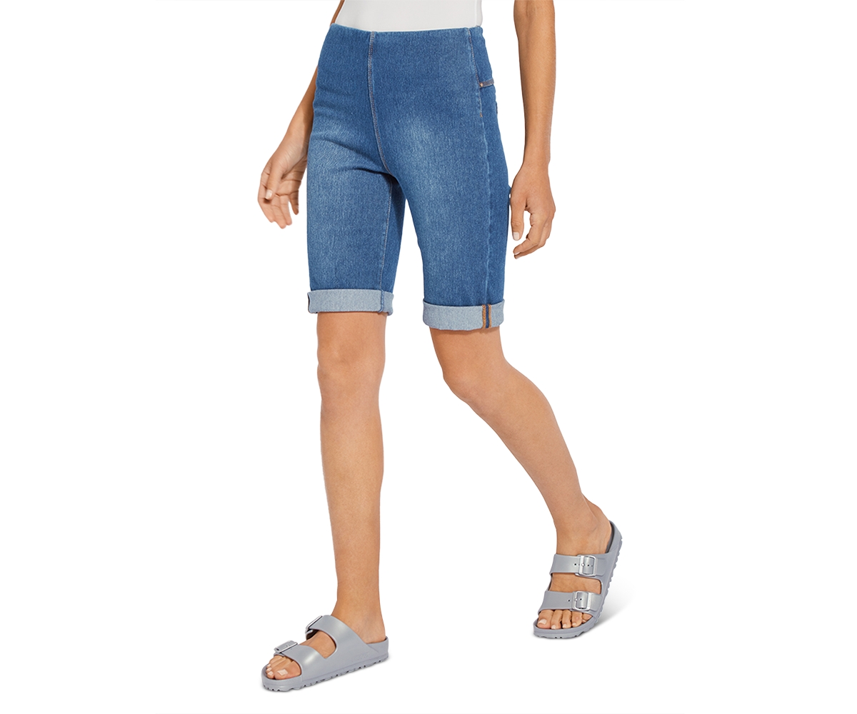 LYSSÉ Lysse Cuffed Denim Shorts